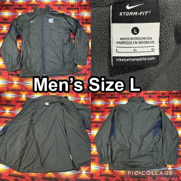 Nike | Jackets & Coats | Nike Storm Fit Unc University North Carolina ...